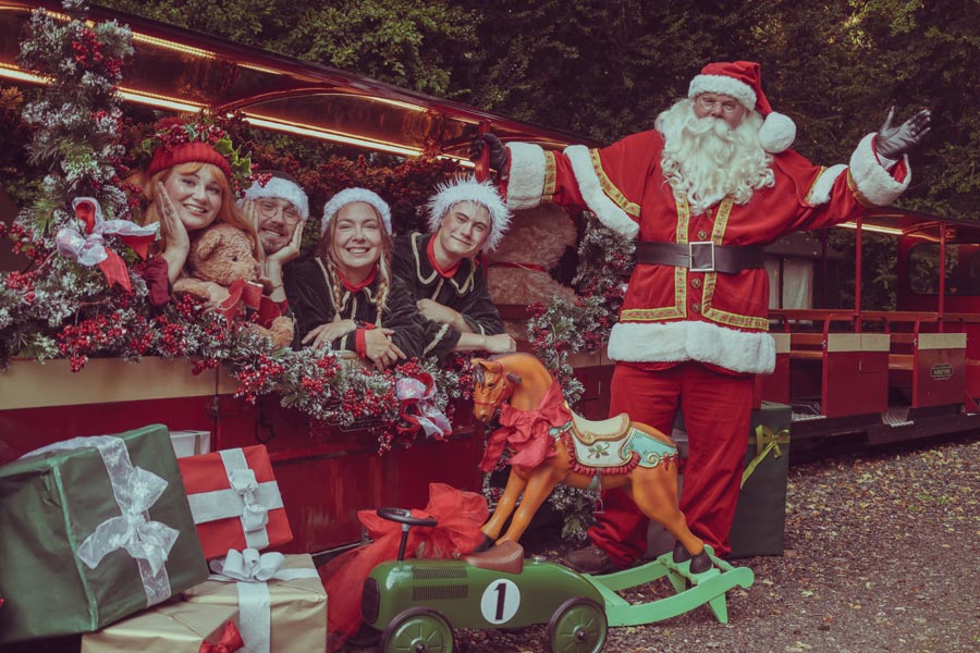 Christmas Special at Audley End Miniature Railway, Essex - StayPlay
